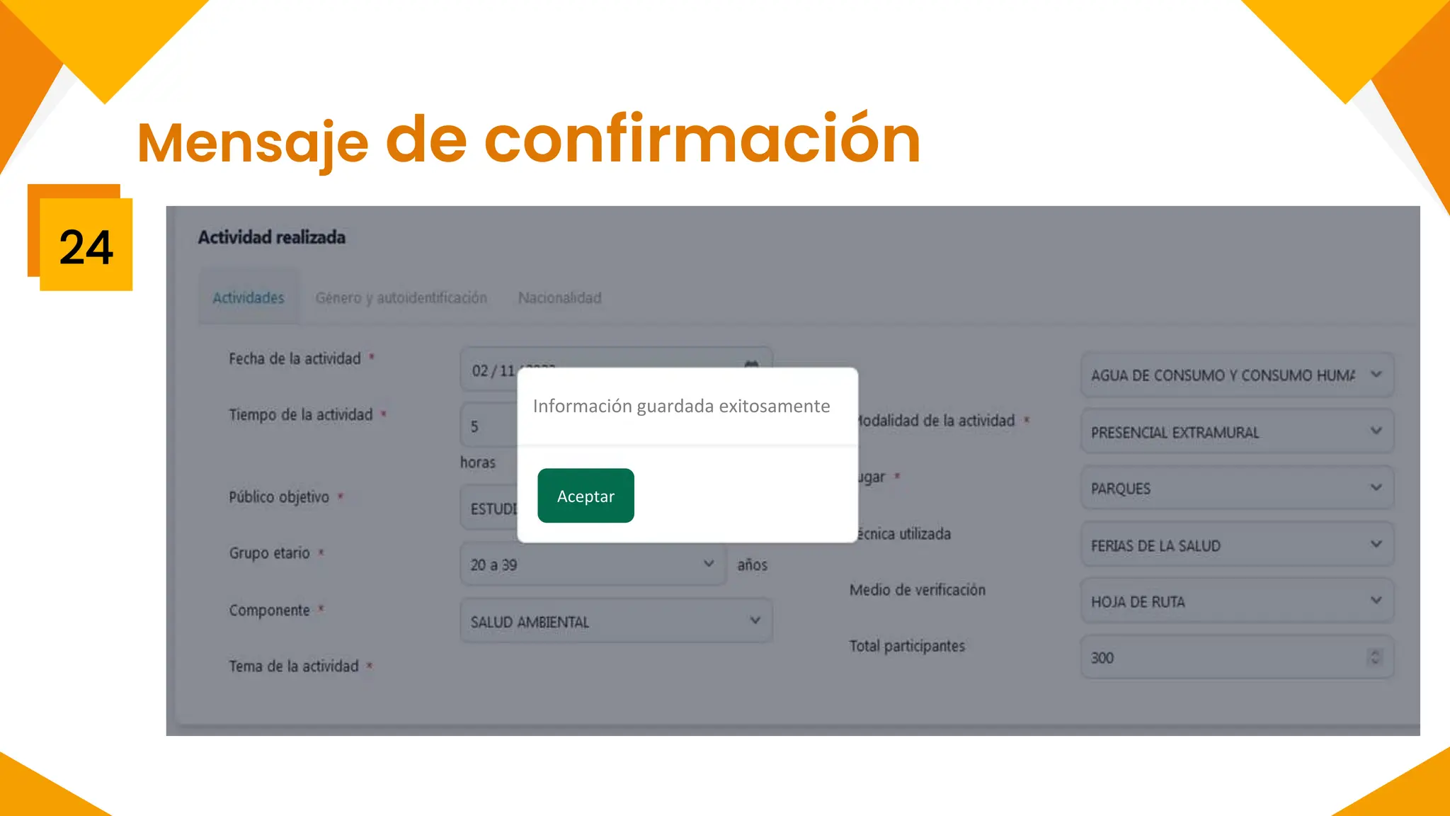 Anexo 4. PPT Formulario digital de reporte de actividades colectivas de ...