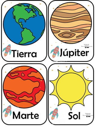 Hojas Informativas Imprimibles Sobre El Sistema Solar Actividades Del
