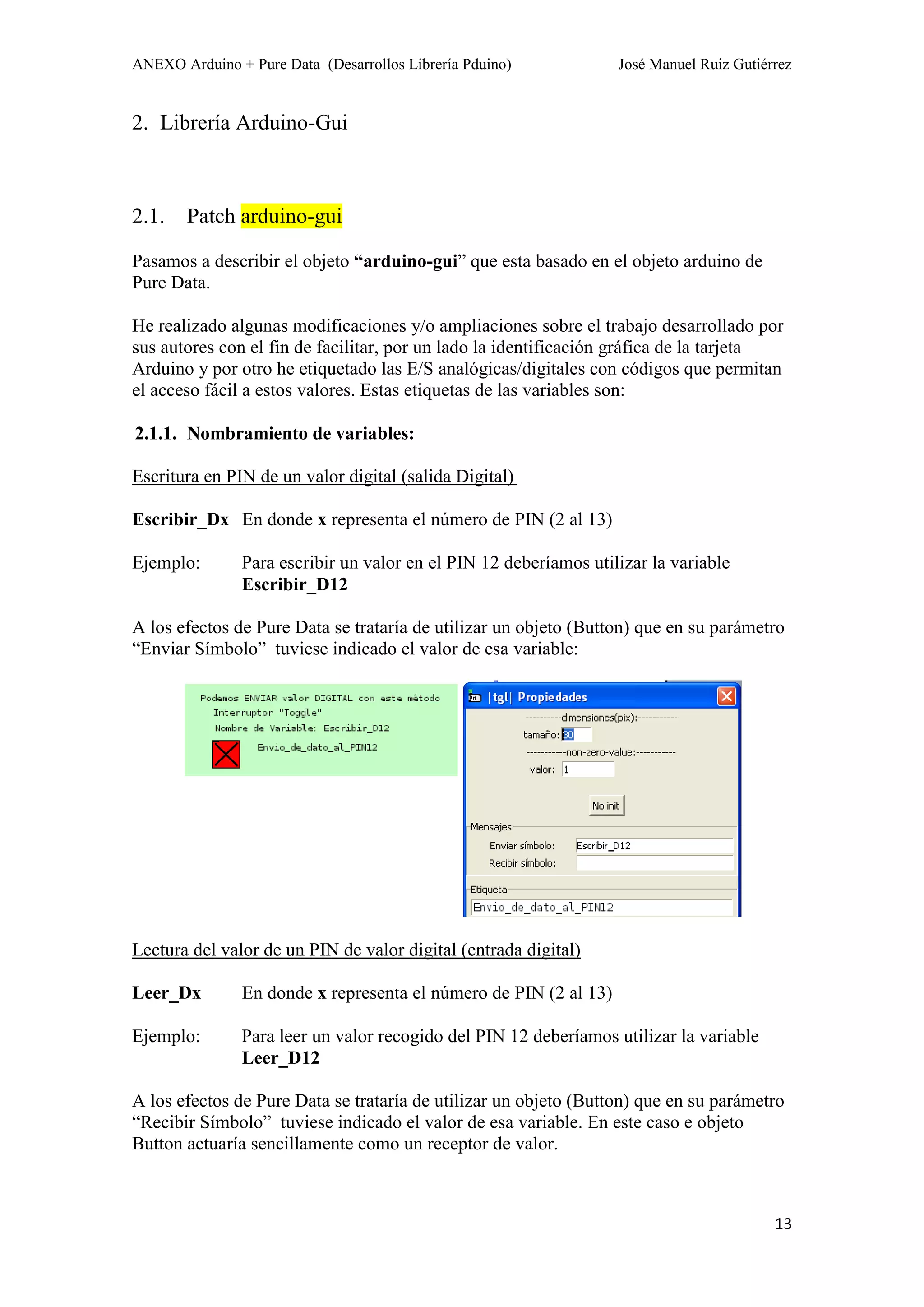 Anexo arduino gui | PDF