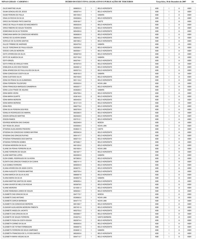 Lista de efetivados, Lei Complementar nº100 | PDF