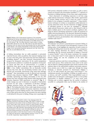 An expanding arsenal of experimental methods yields an explosion of insights into protein ...