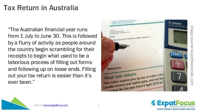 An Expat Guide To Managing Your Australian Tax Return