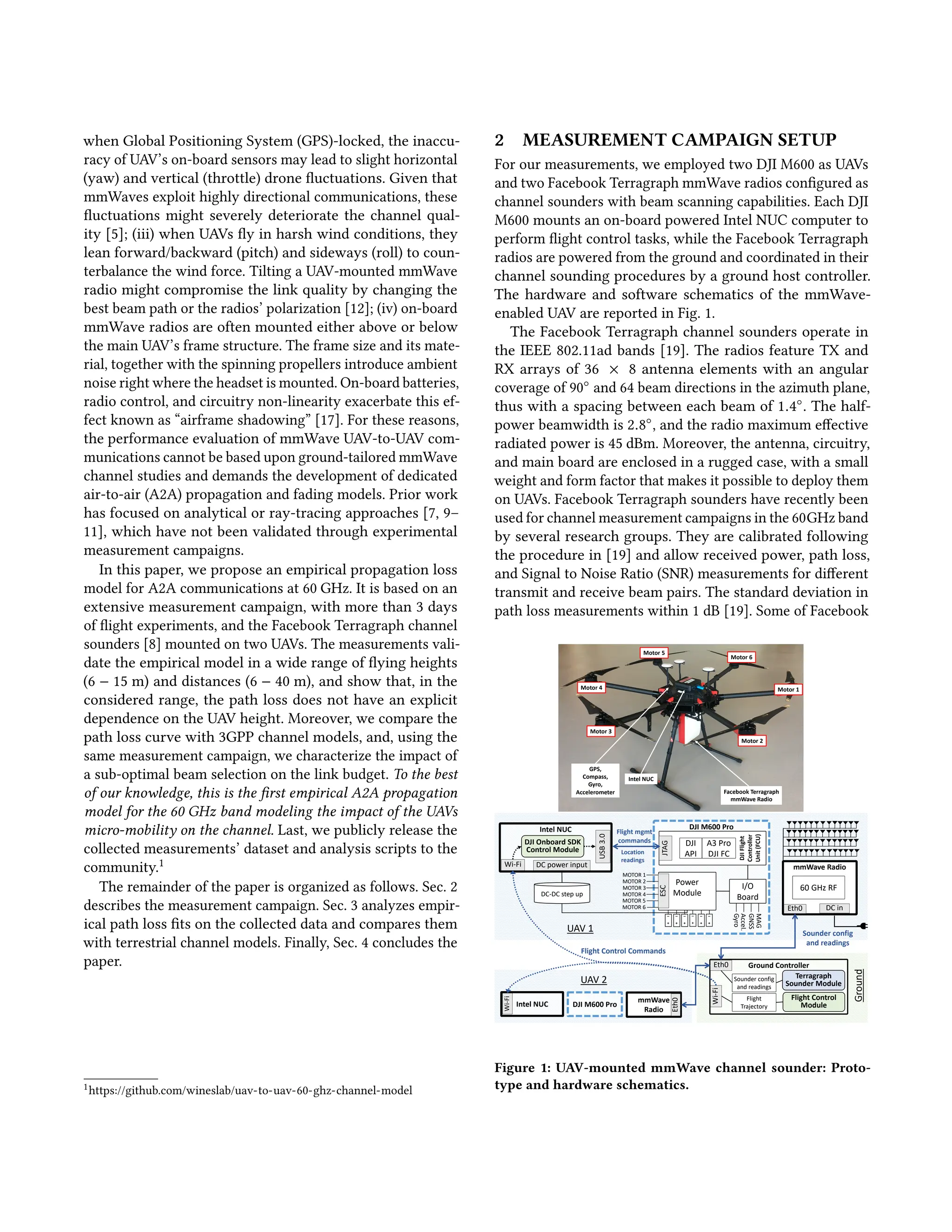 An Experimental mmWave Channel Model for UAV to UAV Communication.pdf