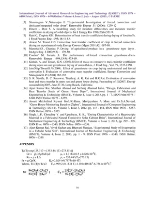 An experimental study of forced convection green house dry 2 | PDF