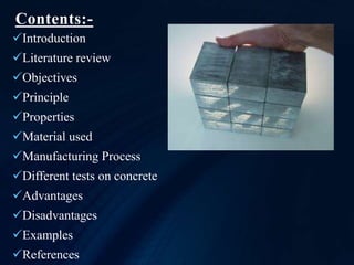 Transparent Concrete Properties