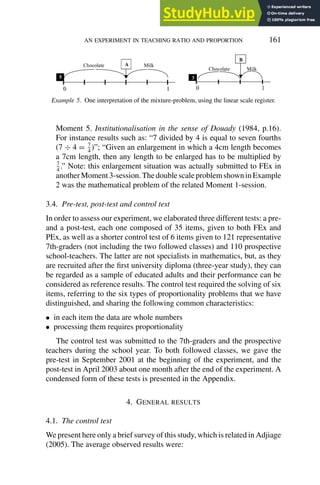 An Experiment In Teaching Ratio And Proportion | PDF
