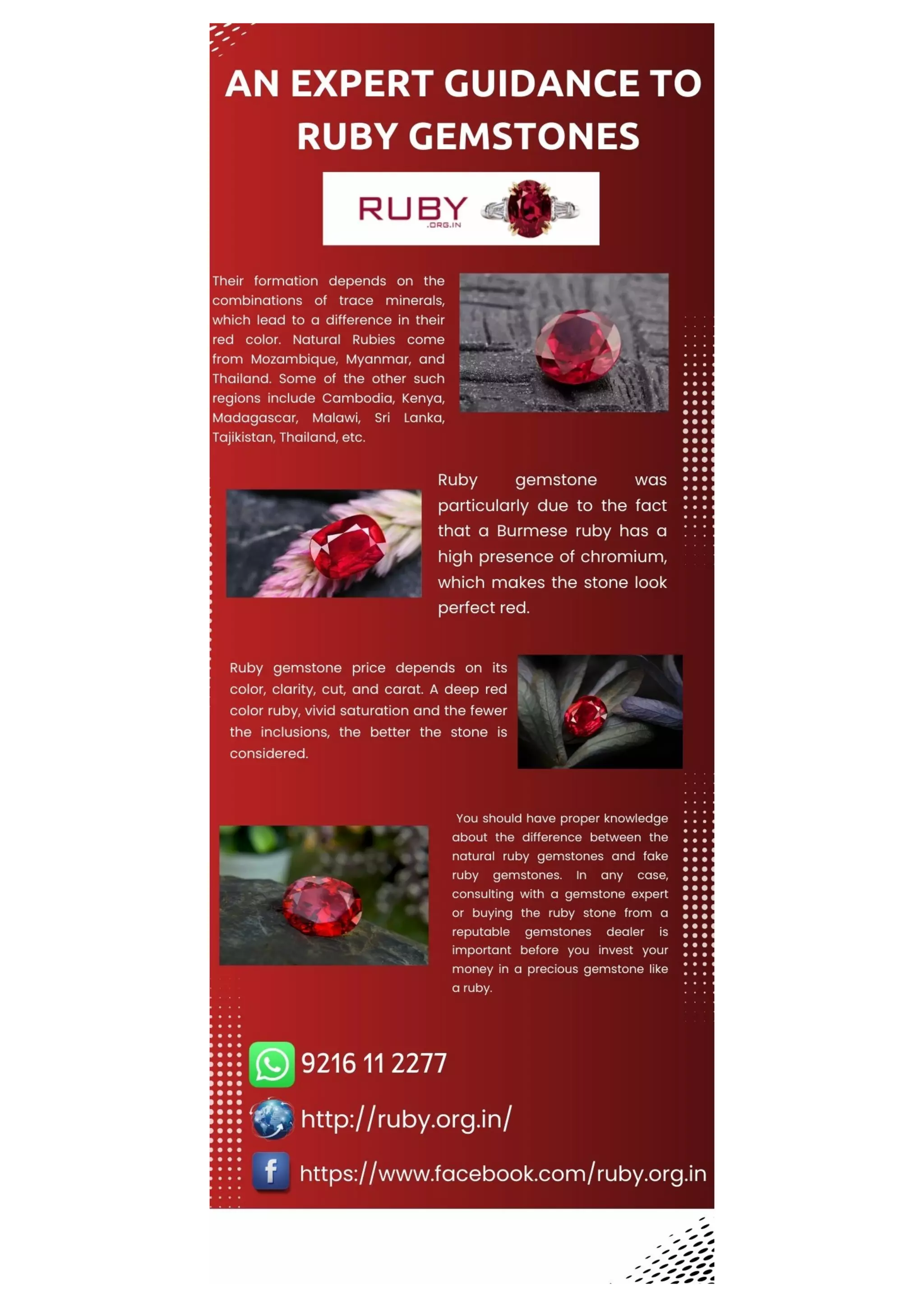 An Expert Guidance To Ruby Gemstones | PDF | Free Download