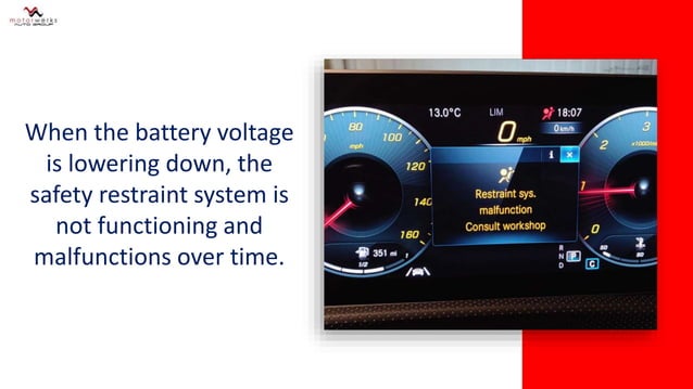 An Experts' Guide to Recognize the Causes of Mercedes Safety Restraint ...
