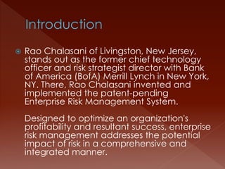 An Explanation of Enterprise Risk Management | PPT