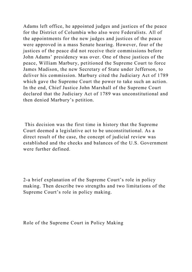 -an explanation of why the Marbury v. Madison case is a landma.docx