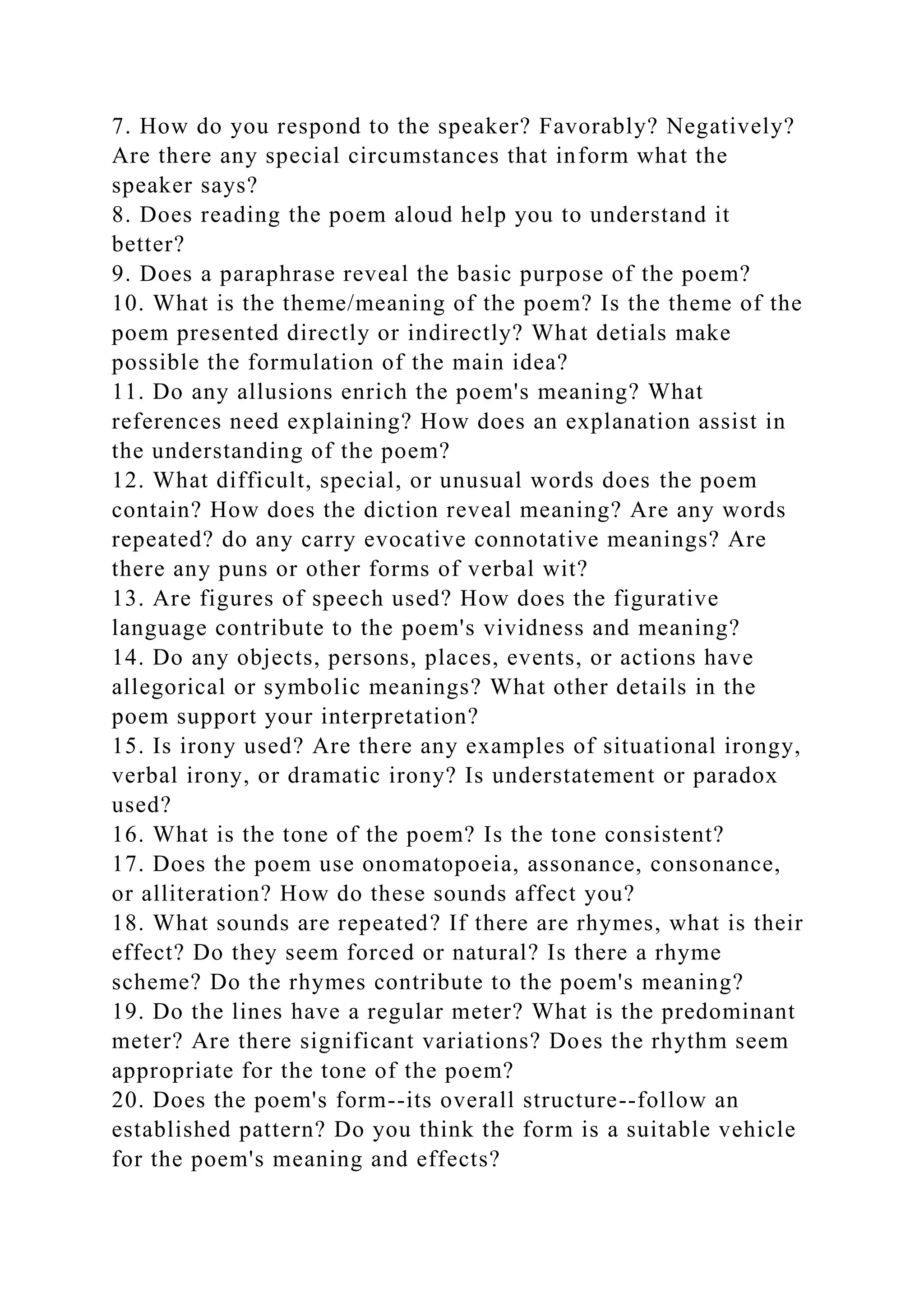 An Explication is a complete and detailed analysis of a work of li.docx