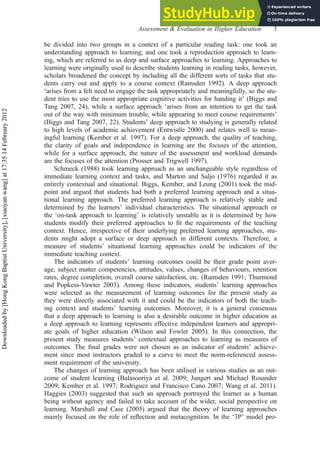 An Exploration Of Biggs Constructive Alignment In Course Design And Its ...