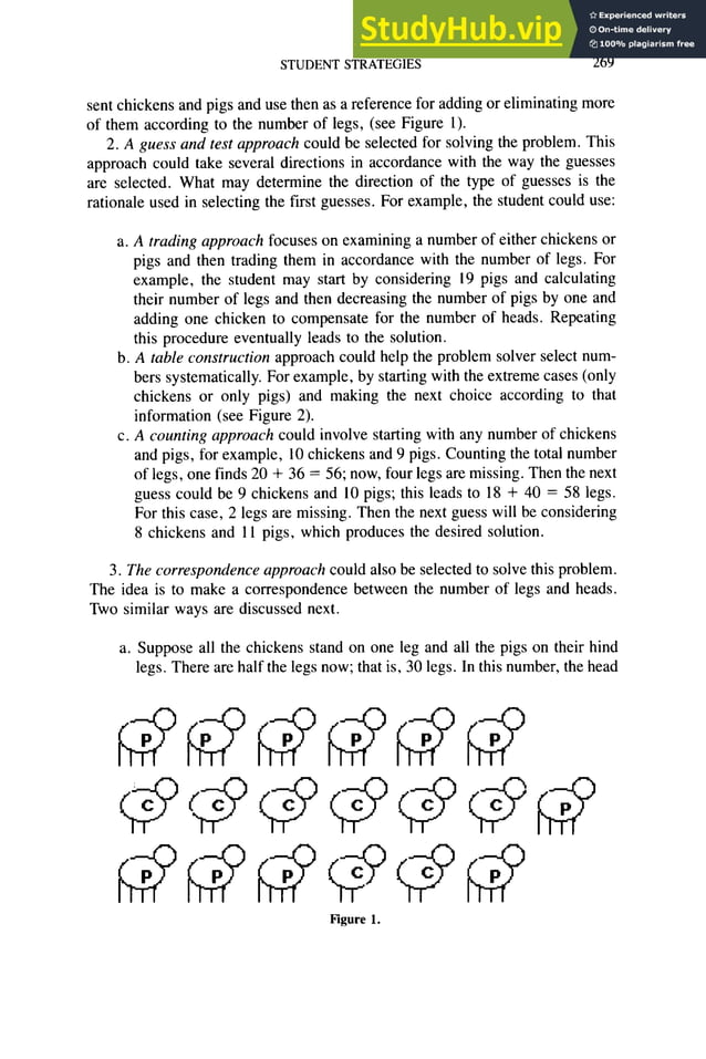 An Exploration Of Strategies Used By Students To Solve Problems With ...