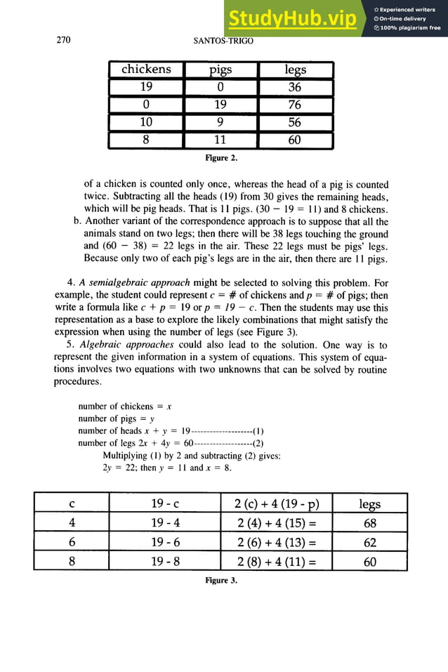 An Exploration Of Strategies Used By Students To Solve Problems With ...