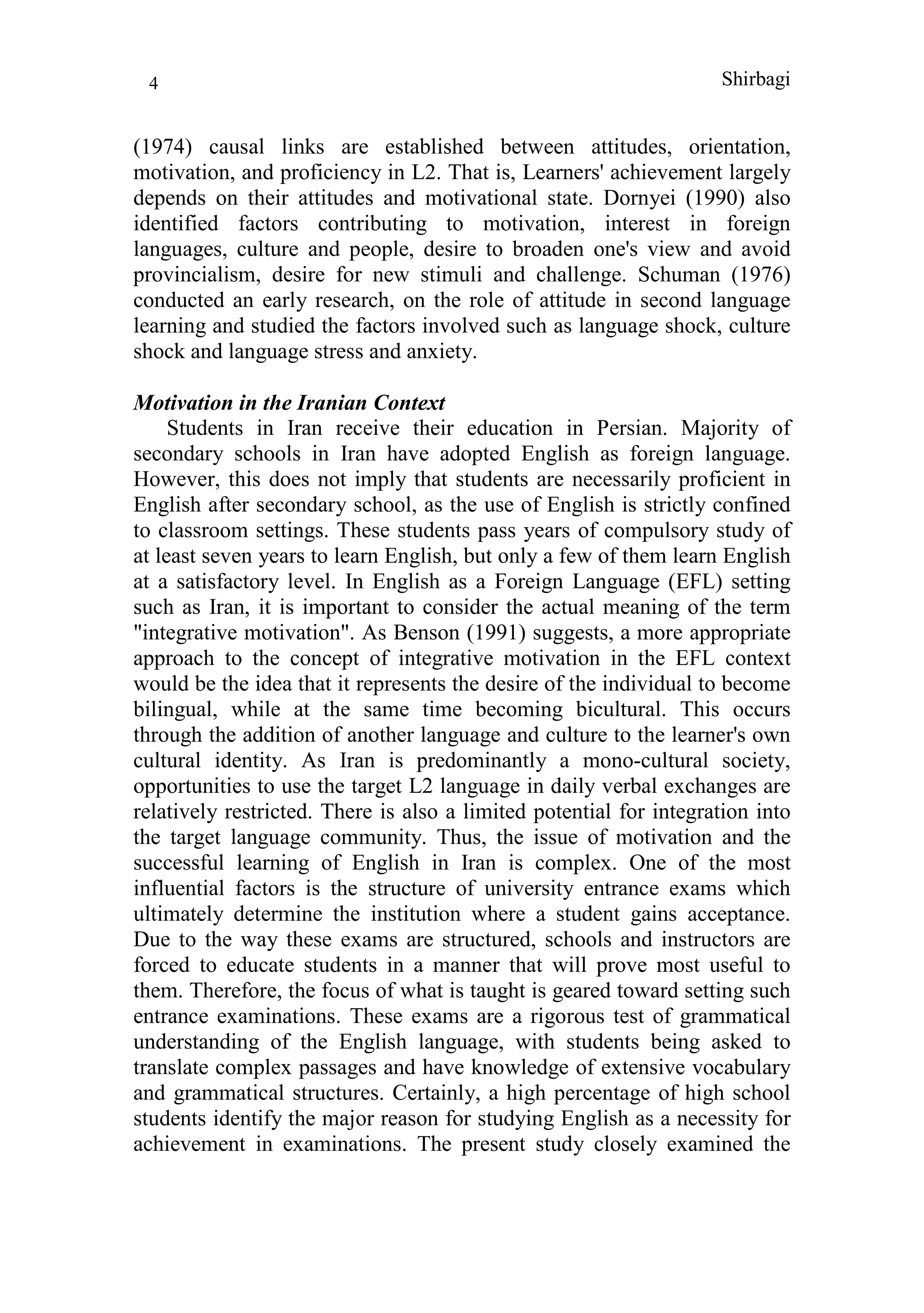 An exploration of undergraduate students’ motivation and | PDF