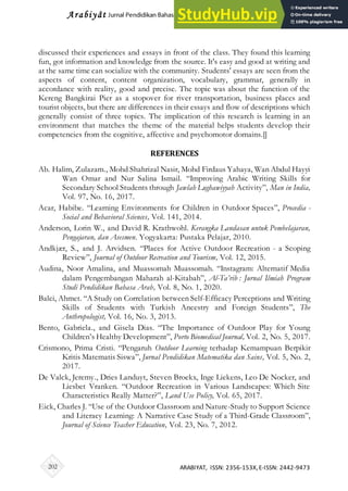 An Exploratory Investigation On Teaching Arabics Writing Through ...