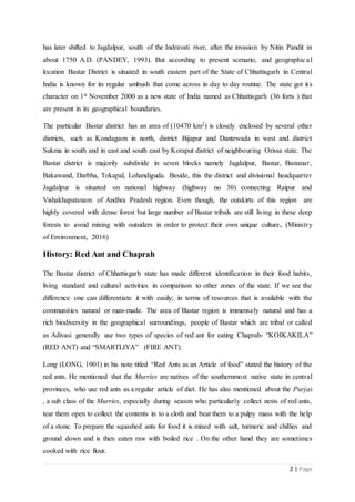 An Exploratory study of Red Ant Chutney in Bastar Region Dr Sunil Kumar ...