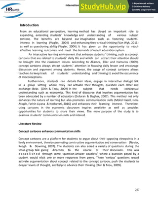 An Exploratory Study On Peer Learning Using Concept Cartoons | PDF