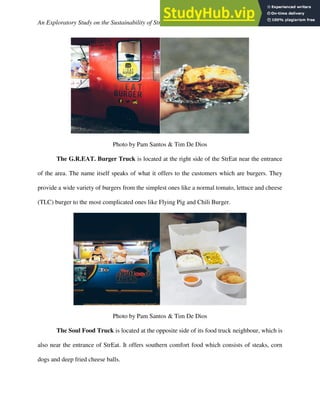An Exploratory Study On The Sustainability Of StrEat Maginhawa Food ...