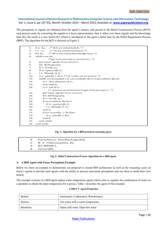 An Extended Reasoning Cycle Algorithm for BDI Agents | PDF