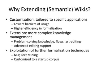 An Extensible Semantic Wiki Architecture | PPT