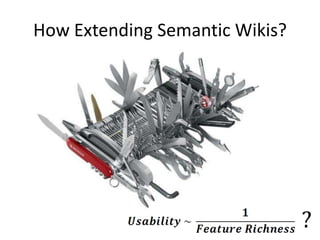 An Extensible Semantic Wiki Architecture | PPT