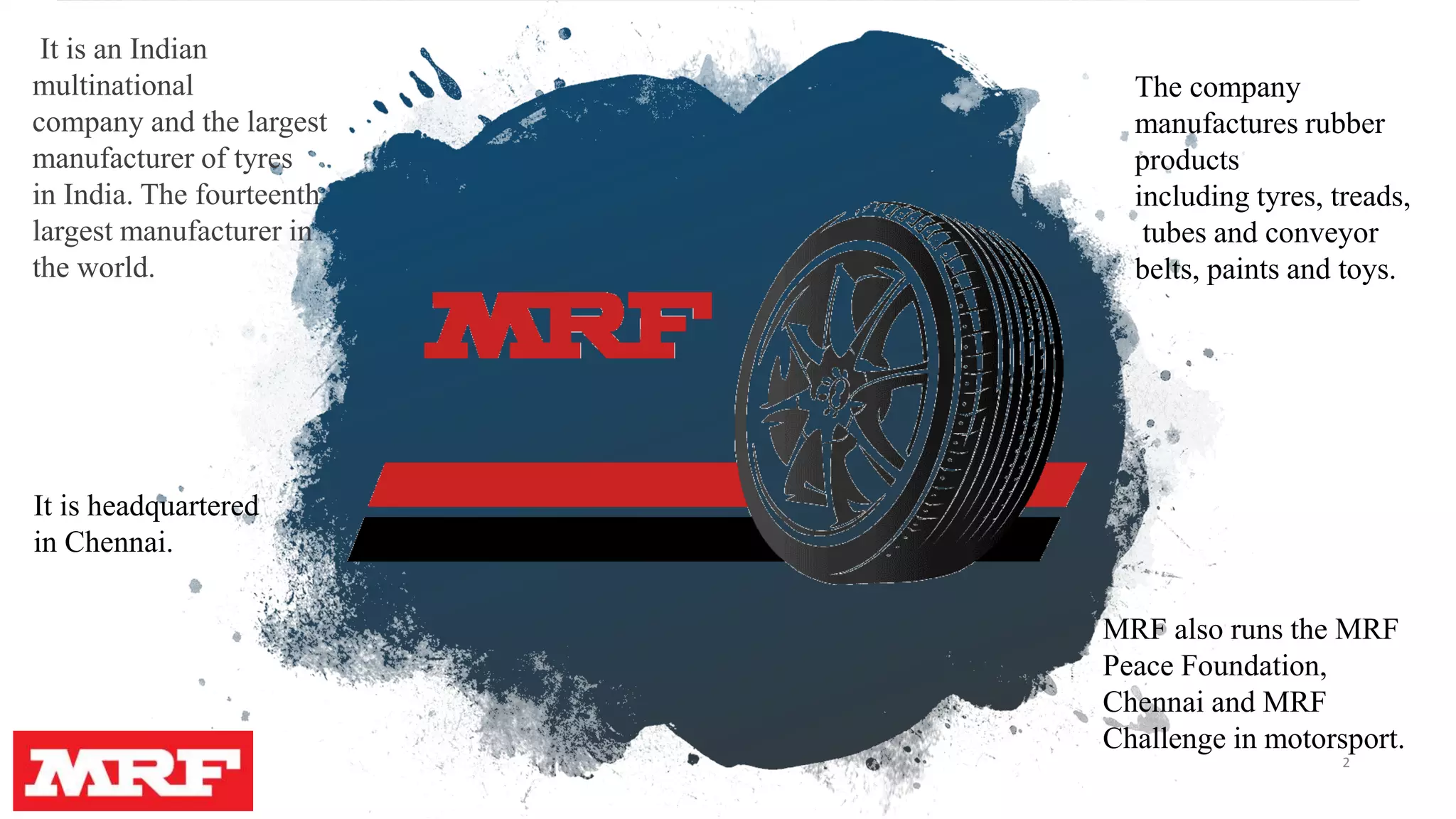An eye on MRF Tyre HR Activities | PPTX