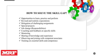 An eye on MRF Tyre HR Activities | PPTX