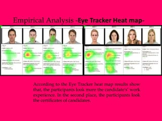 An eye tracker analysis of the influence of applicant attractiveness on ...