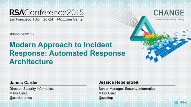 Implementing An Automated Incident Response Architecture | PDF