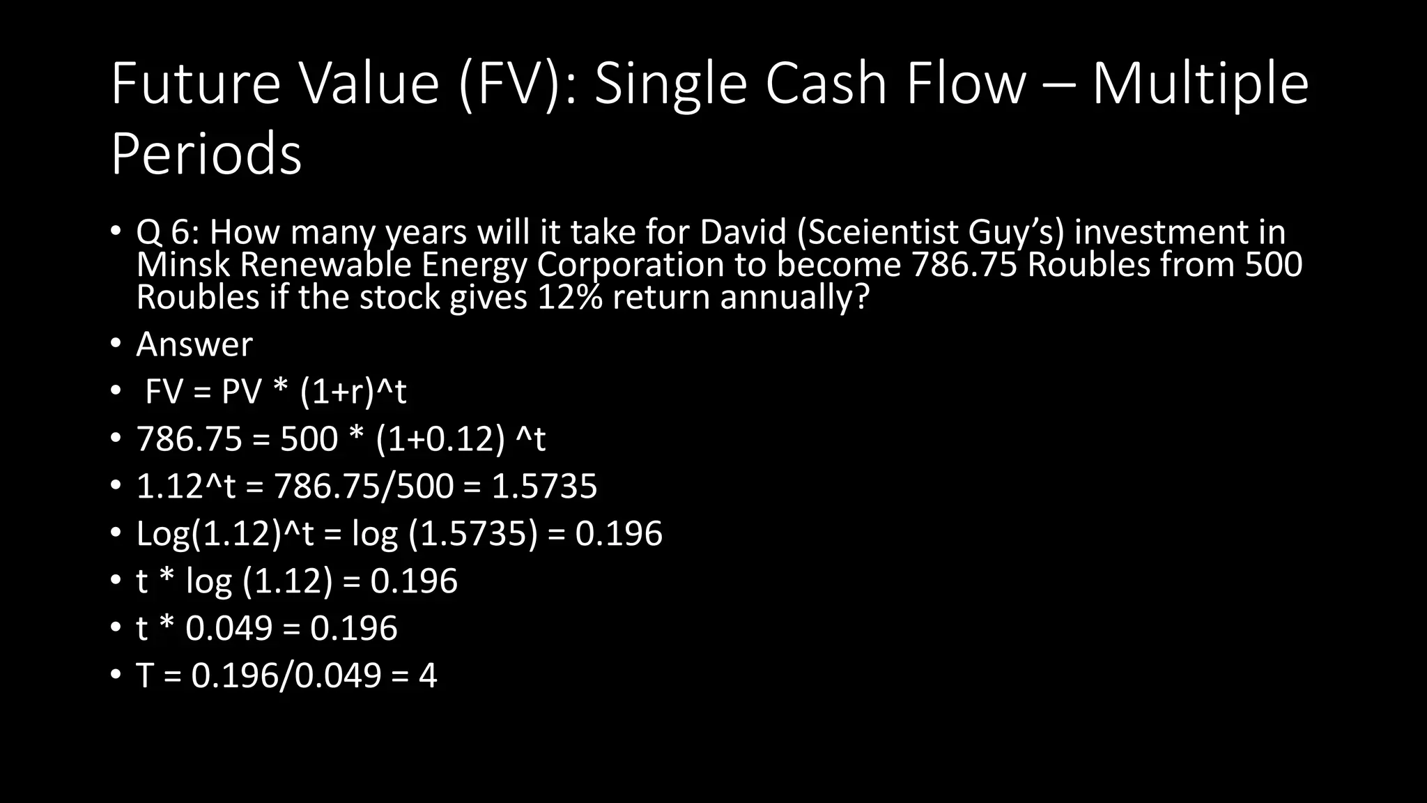 AnF 6 _ Time Value of Money Advanced corporate finance.pptx