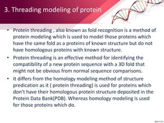 Protein structure analysis | PPTX | Chemistry | Science