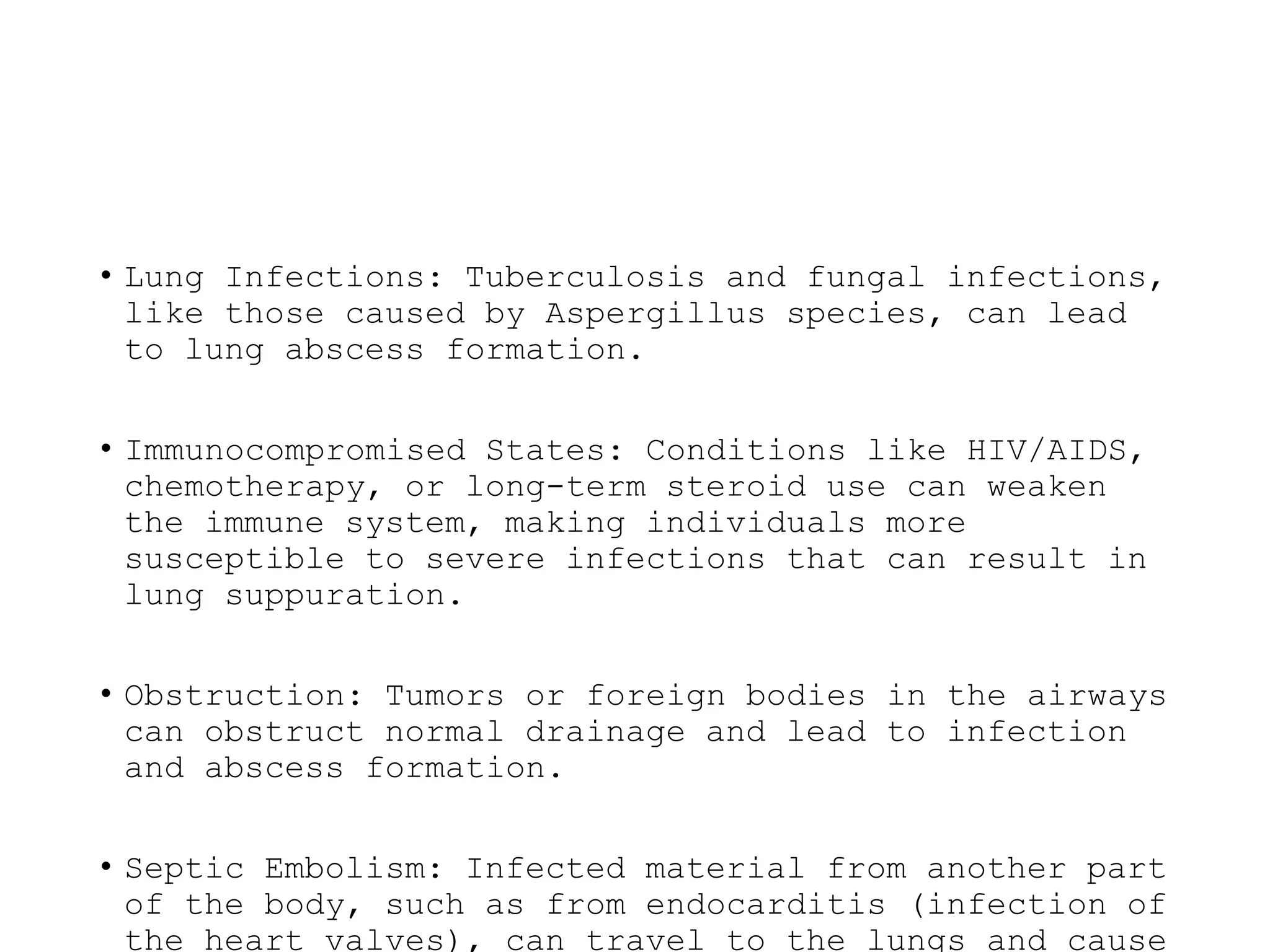 lung suppuration and diseases - Pulmonolgy.pptx