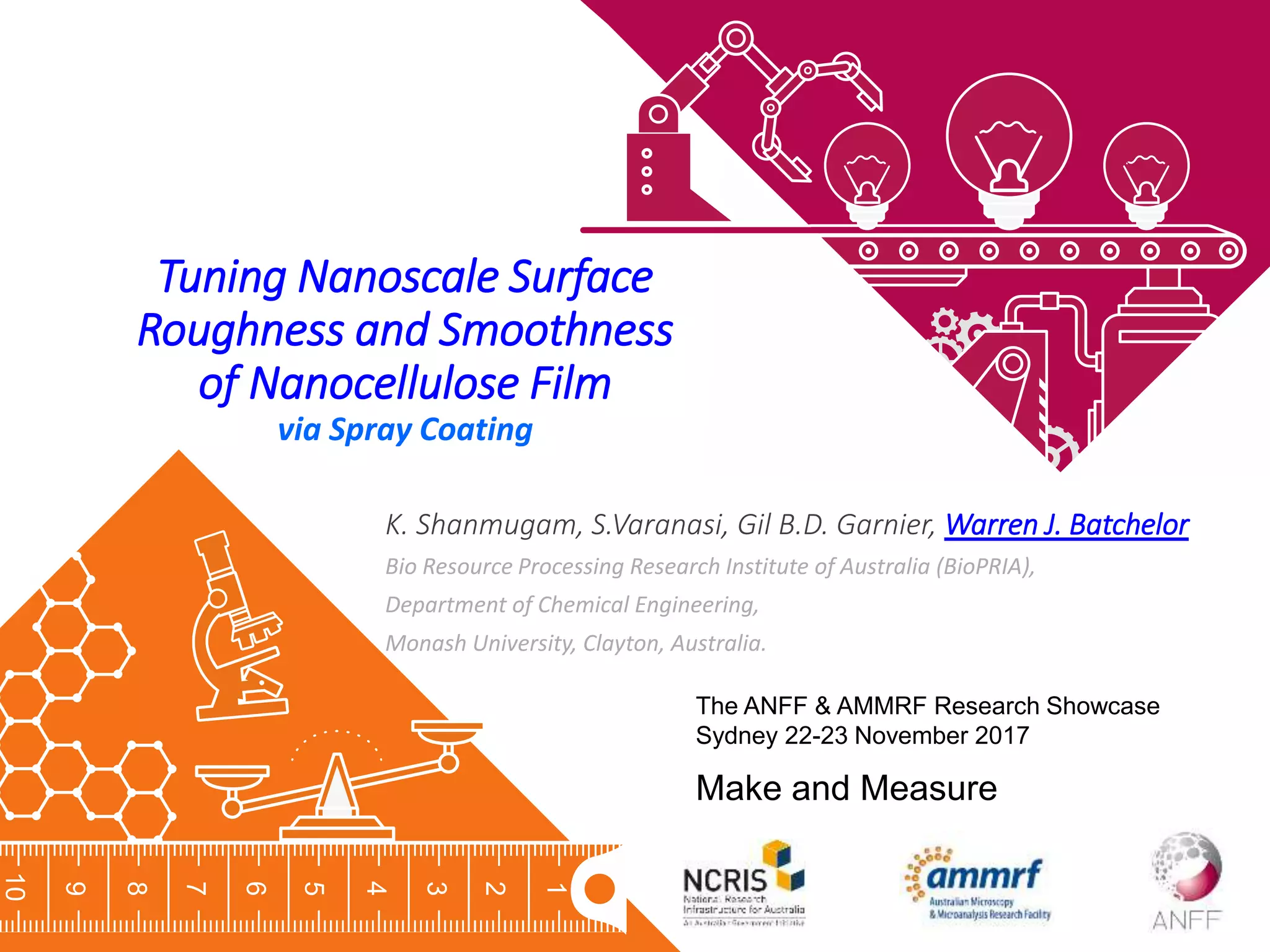 Tuning Nanoscale Surface Roughness and Smoothness of Nanocellulose Film ...