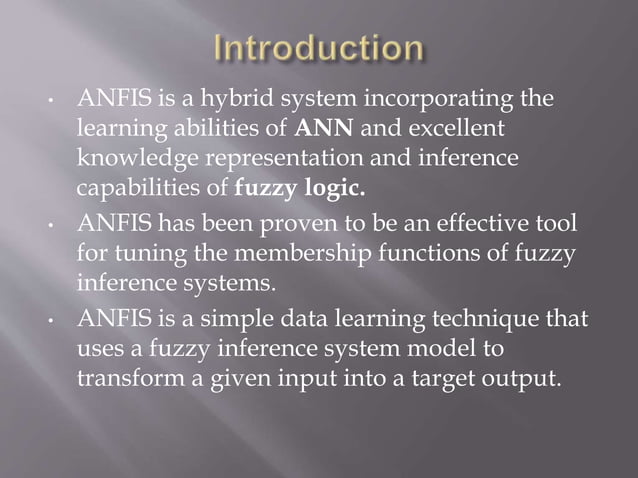 ANFIS | PPTX