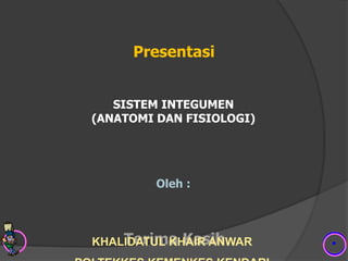 Anfis integumen | PPTX