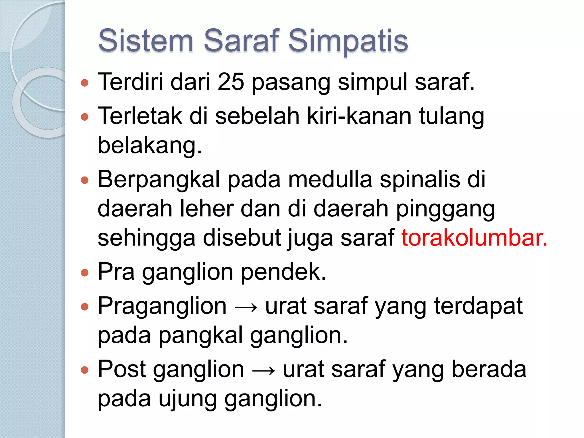 Anatomi fisiologi sistem-saraf | PPTX