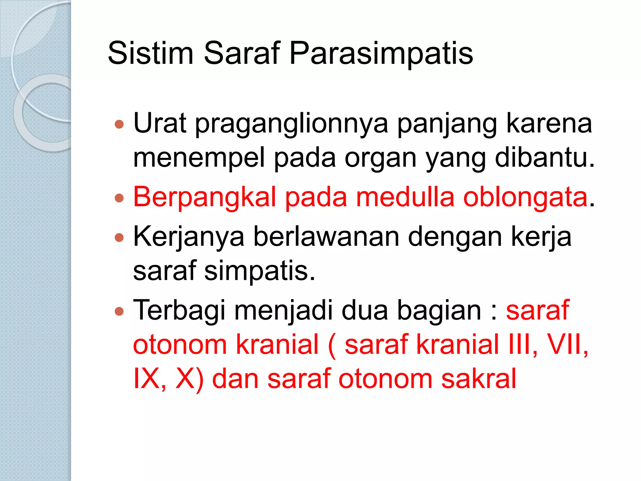Anatomi fisiologi sistem-saraf | PPTX