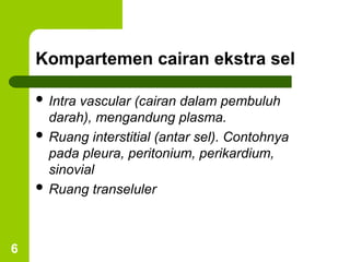 anatomi dan fisiologi cairan tubuh manusia | PPT