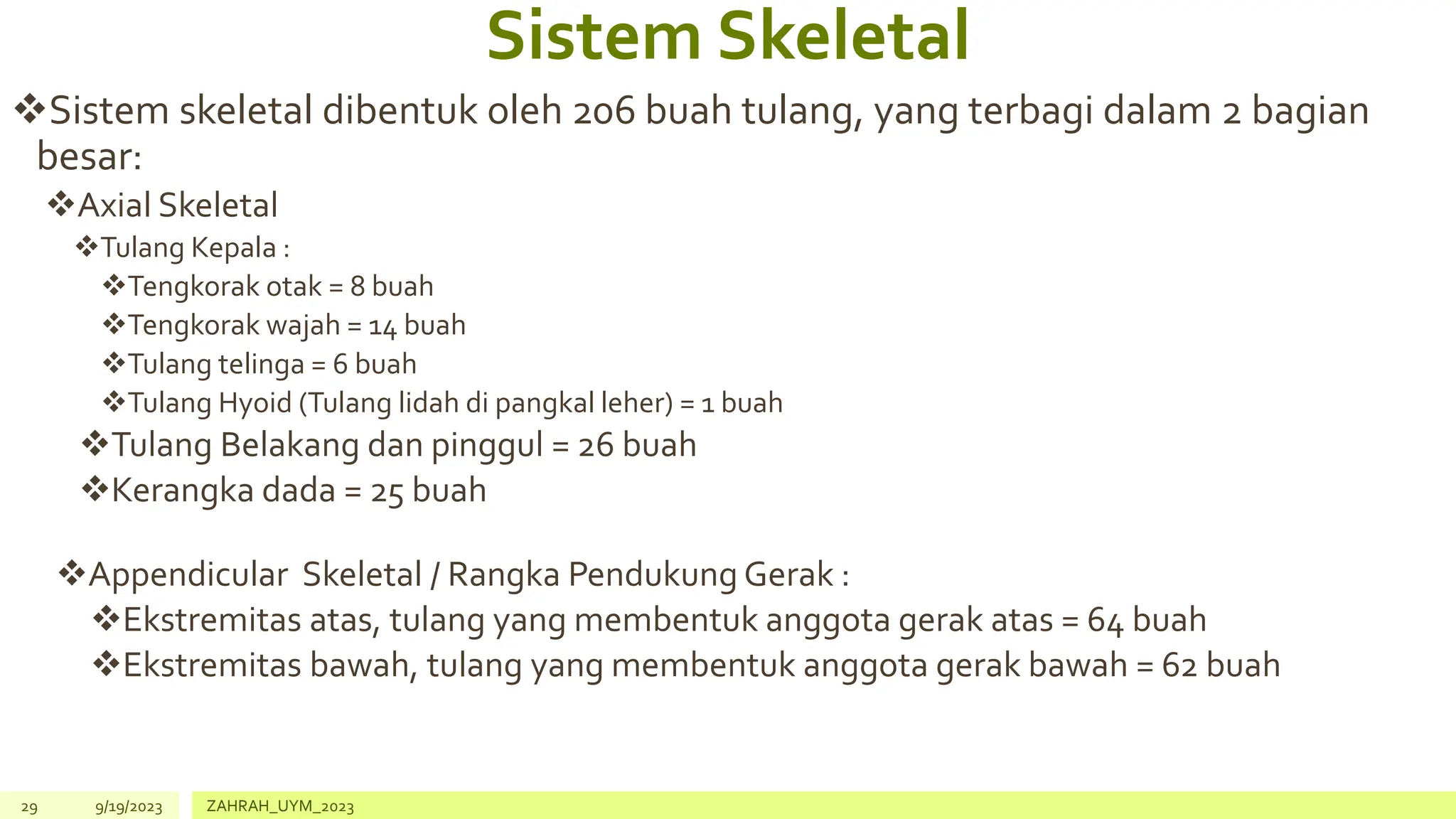 ANATOMI DAN FISIOLOGI MUSKULOSKELETAL PADA KEPERAWATAN | PPT | Free ...