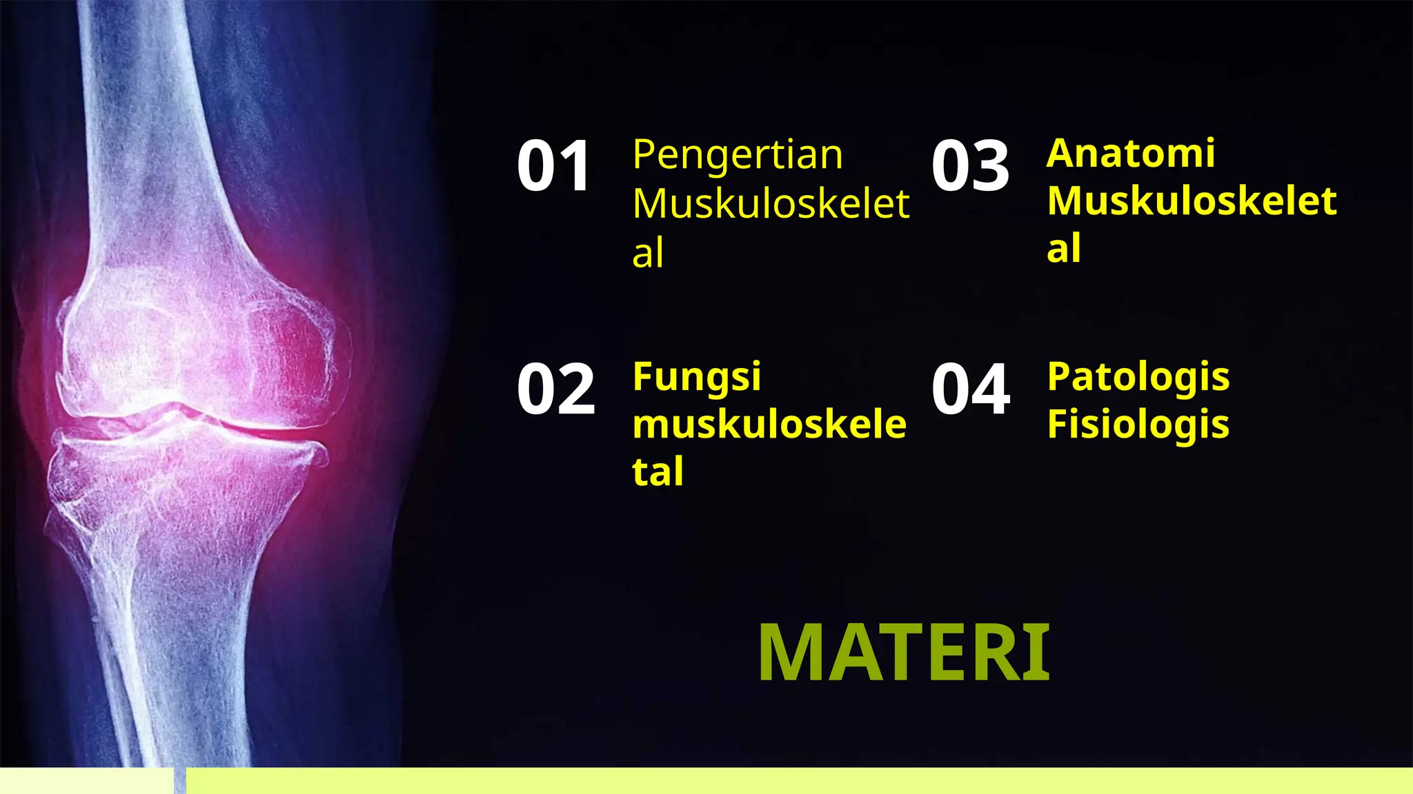 ANATOMI FISIOLOGI SISTEM MUSKULOSKELETAL | PPTX