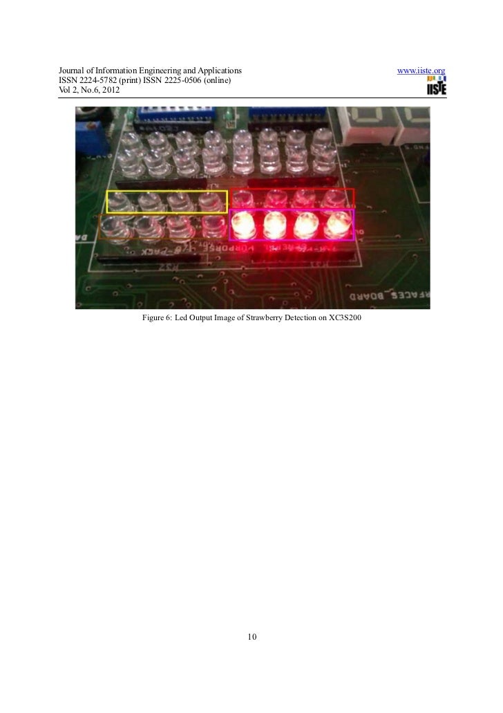 An Fpga Based Efficient Fruit Recognition System Using Minimum