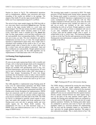 An fpga implementation of the lms adaptive filter | PDF