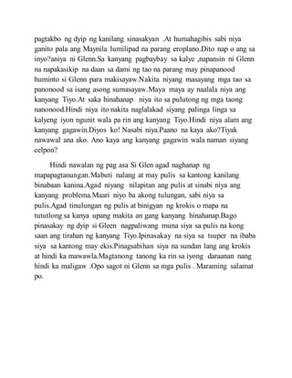 "Ang Batang Probinsyano" - Evelyn J. Pasignasigna | DOCX