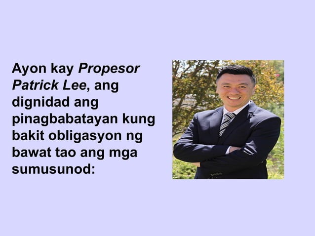 Ang-dignidad-ng-tao bilang gamit sa pagpapakatao | PPT