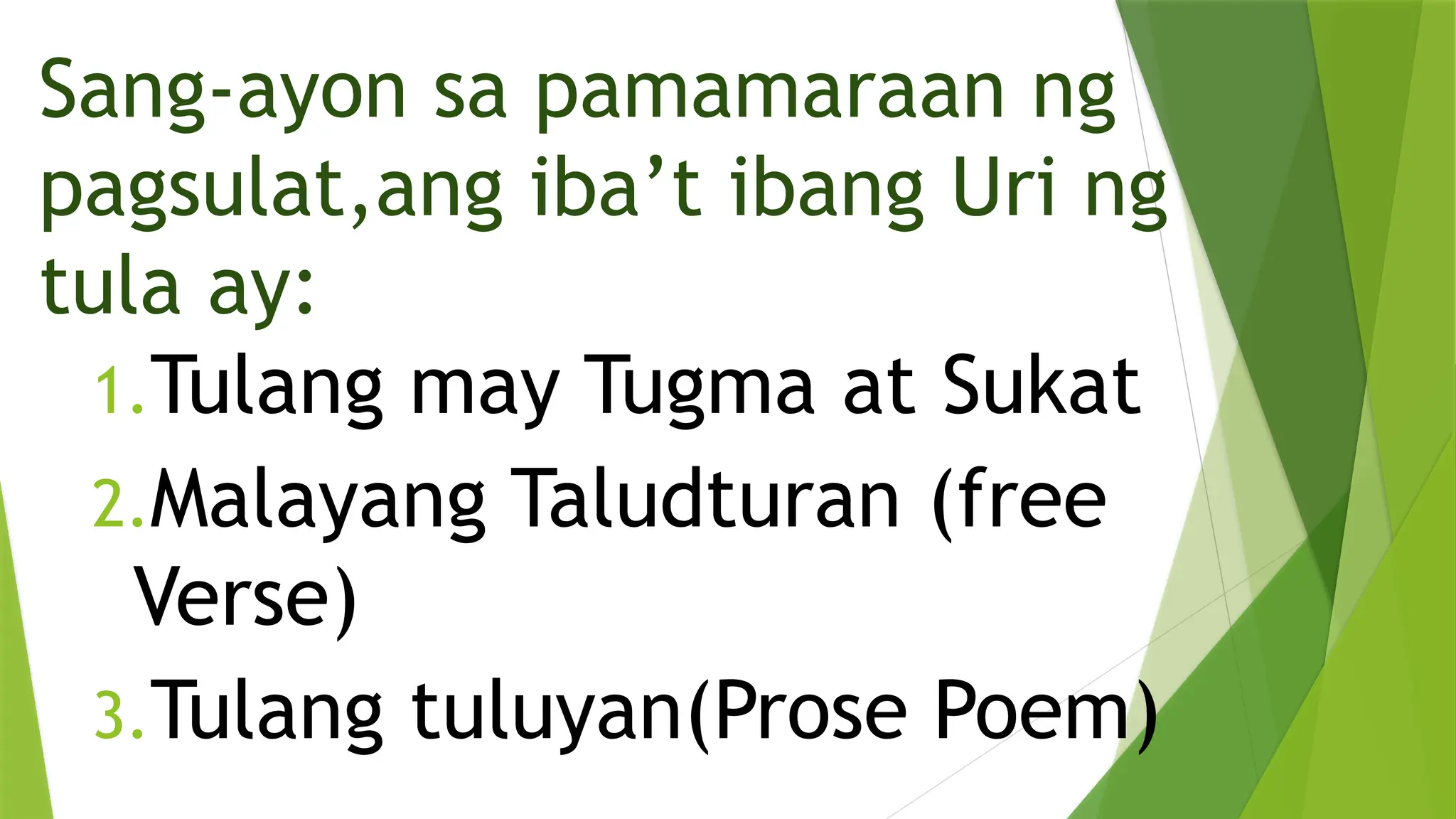 Ang-Estruktura-ng-Tula at ang mga anyo nito | PPTX
