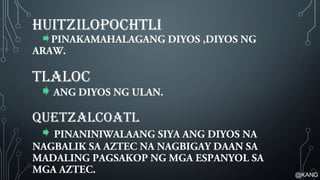 Ang kabihasnang Aztec-1. | PPT