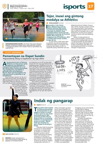 Ang Kawayan (Ang Kalasag ng Kabataan, Lagitik ng Katotohanan) | PDF