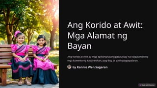 Ang-Korido-at-Awit-Mga-Alamat-ng-Bayan.pptx