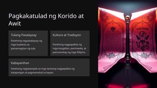 Ang-Korido-at-Awit-Mga-Alamat-ng-Bayan.pptx